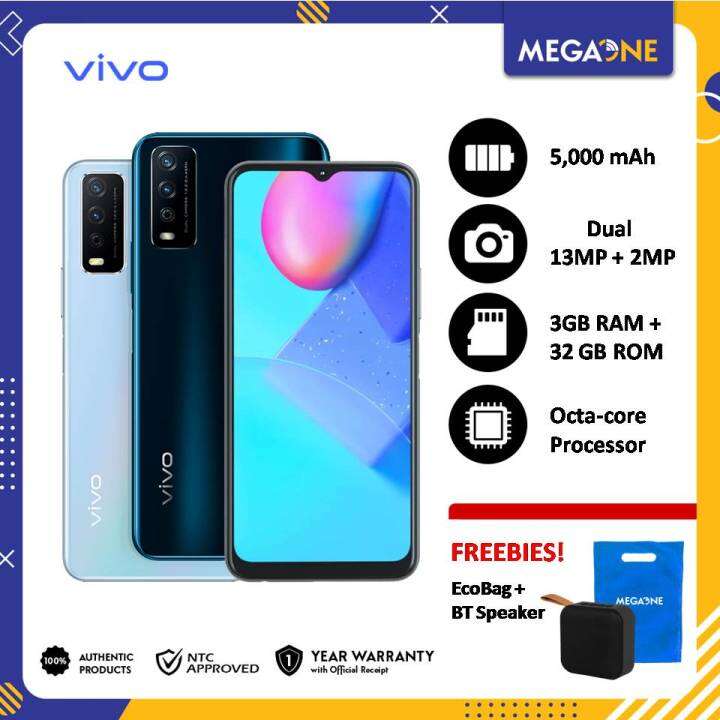 Vivo Y12s 32GB+3GB RAM Dual Cam 13MP Rear 8MP Front 5,000mAh Battery ...