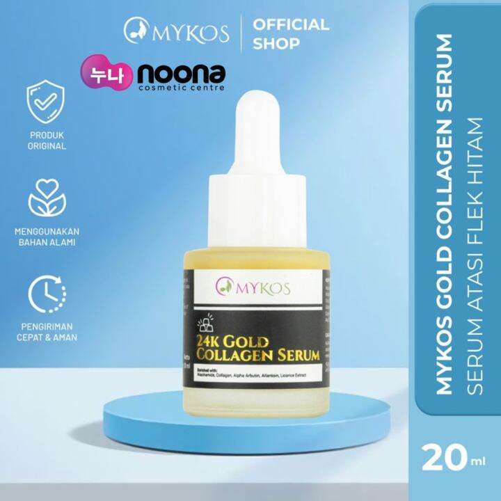 MYKOS 24K GOLD COLLAGEN SERUM 20ML | Lazada Indonesia