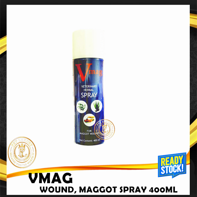 Vmag Veterinary Herbal Spray for Maggot Wounds 400ml | Lazada
