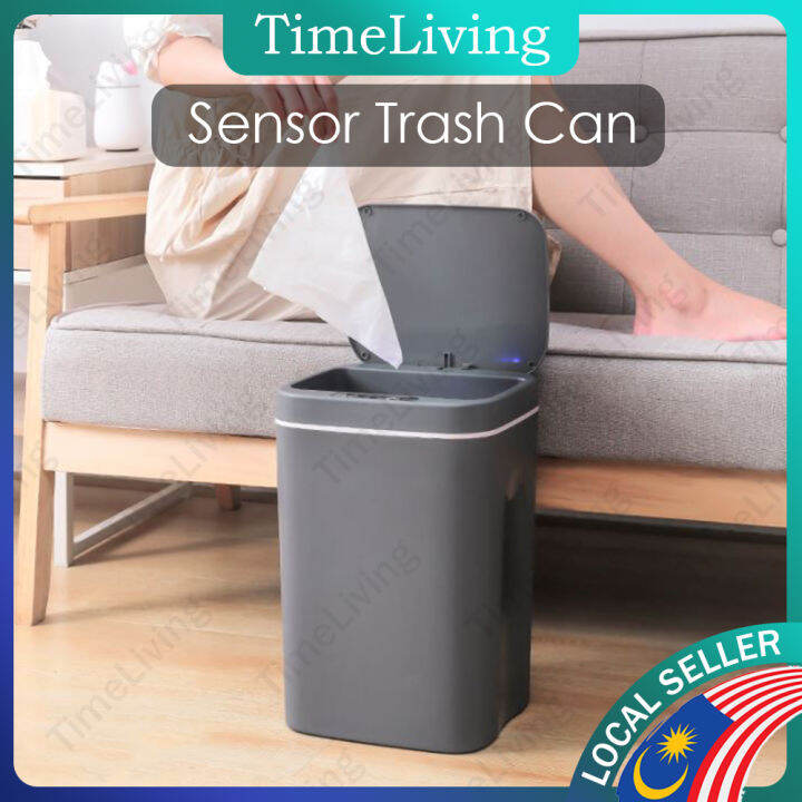 QQ Sensor Smart Dustbin Motion Sensor Automatic Trash Rubbish Bin ...