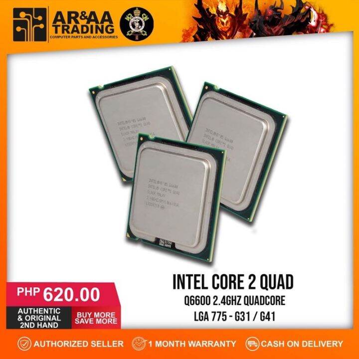 LGA 775 Q6600 Core2Quad processor | Lazada PH
