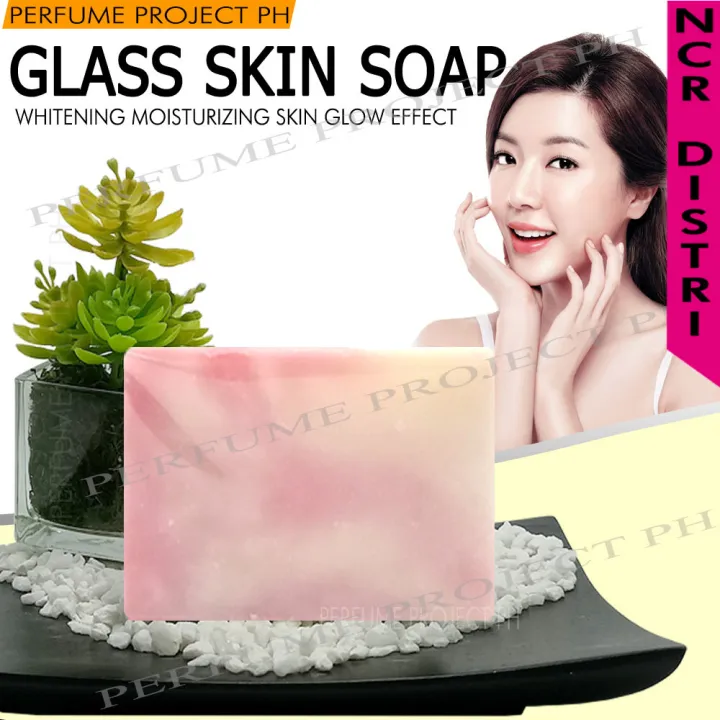 Glass Skin Whitening Soap with Micropeeling, Moisturizing and Skin Glow ...