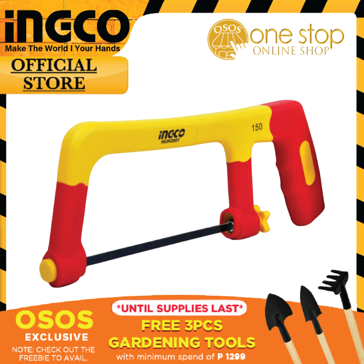 Ingco Original Insulated Junior Hacksaw (150mm) HIJH3001 •OSOS• | Lazada PH