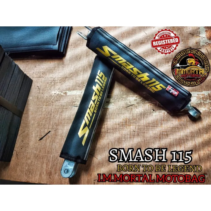 SUZUKI SMASH 115 SHOCK COVER GOLD PRINT. IMMORTAL | Lazada PH