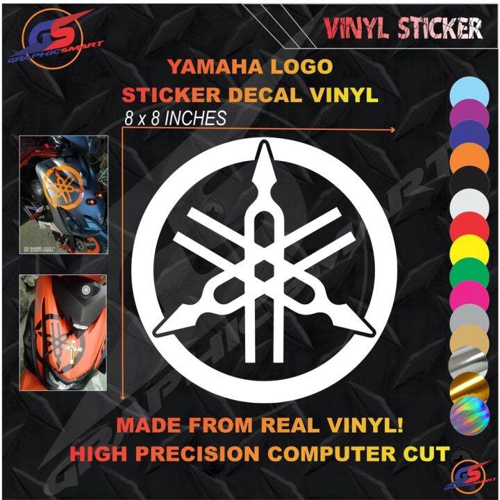 ⊙ YAMAHA LOGO Motorcycle Sticker Decal Vinyl | Lazada PH