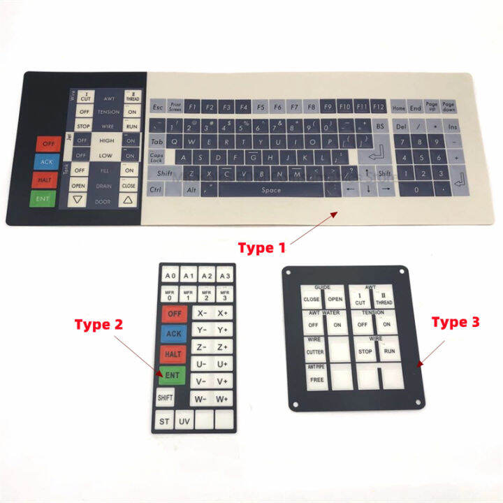 Sodick Operation panel Keyboard Control panel Button film Hand control ...
