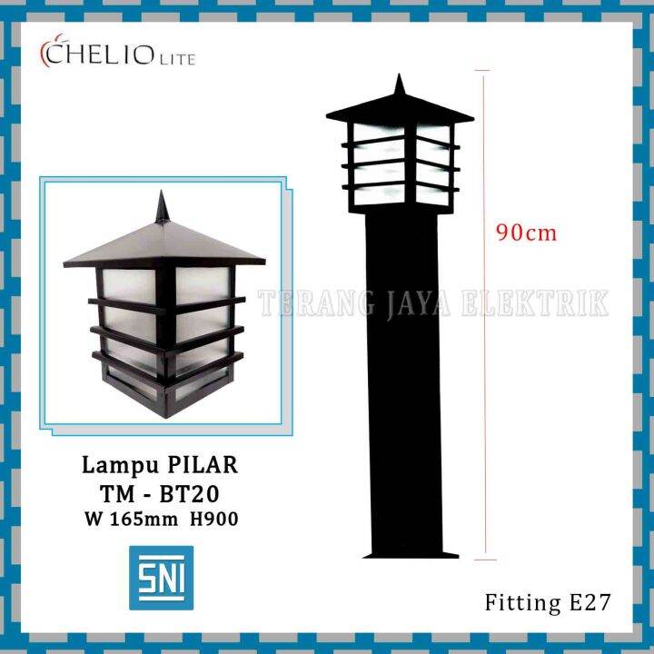LAMPU TAMAN MINIMALIS / LAMPU HIAS TAMAN MINIMALIS CHELIO LITE - SNI ...