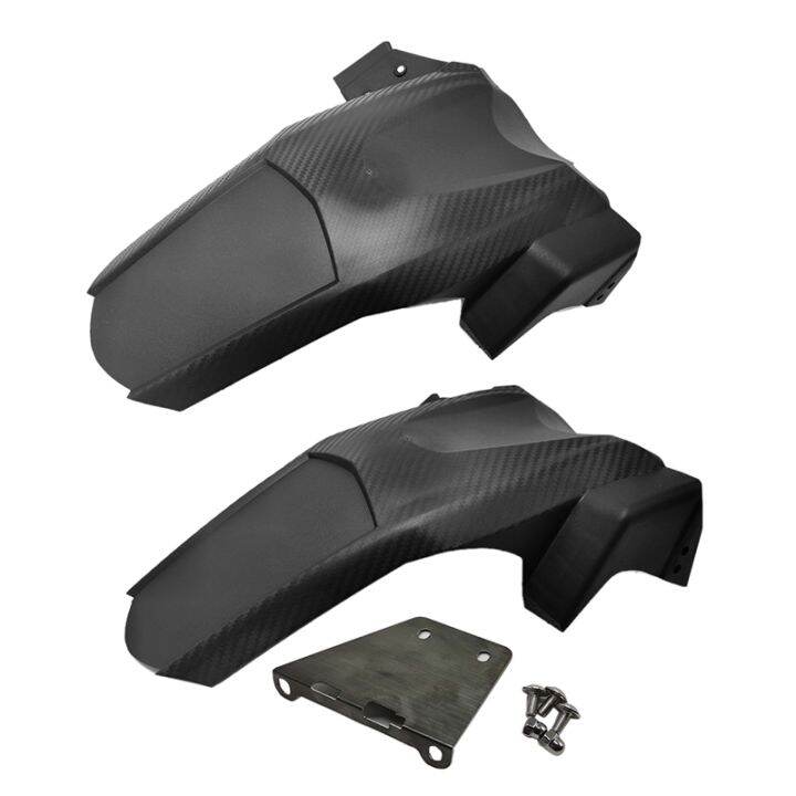Motorcycle Rear Fender Mudguard Hugger Splash Guard Carbon Fiber ...