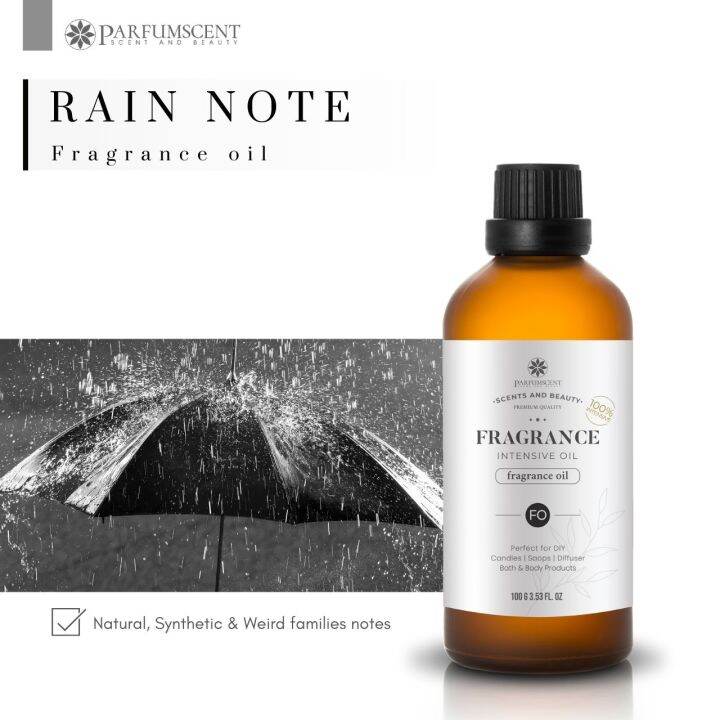 PARFUMSCENT หัวน้ำหอม Rain Note Fragrance Oil FOE5077273 | Lazada.co.th