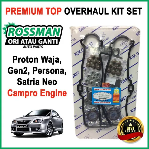 Proton Waja, Gen2, Persona, Satria Neo Campro Engine TOP Overhaul ...