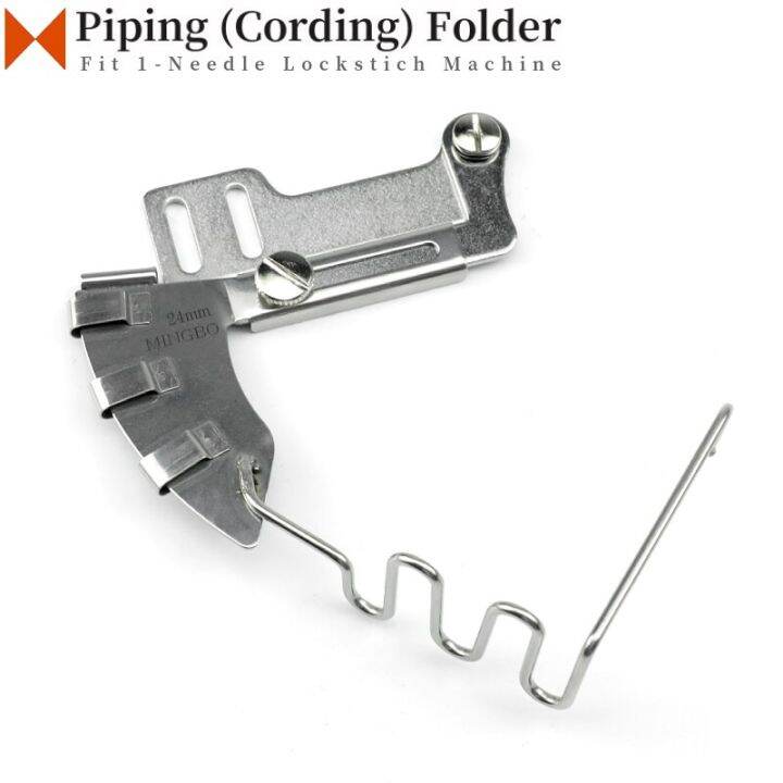 Piping Welting Cording Folder Device Fit Single Needle Lockstitch ...
