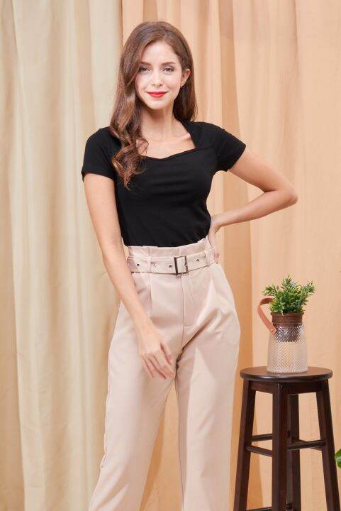 Palloe Basics Julieta Square Neck Basic | Lazada