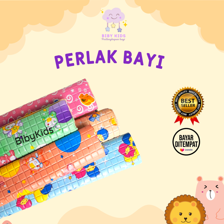 Perlak Bayi 55x47cm / Alas Ompol Tidur Bayi Anti Air / Perlak Bayi ...