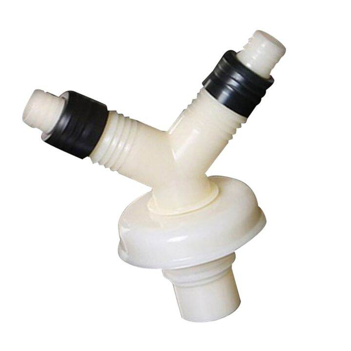 LazaraHome Washing Machine Hose Connector Floor Drain Tubing Joint Y ...