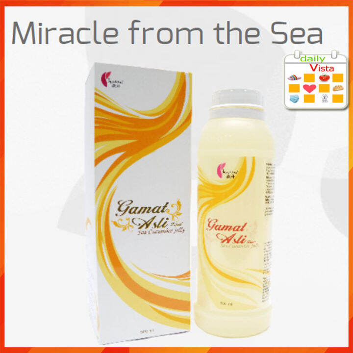 Original Gamat Asli (HALAL) Liquid Sea cucumber Jelly 500ml 金海参 | Lazada