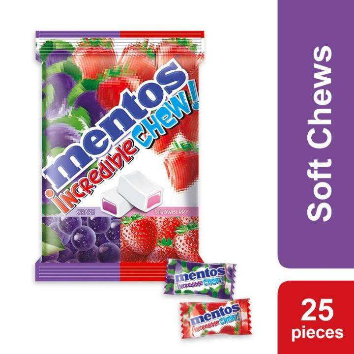 Mentos Incredible Chew (25 Piece Bag) | Lazada PH