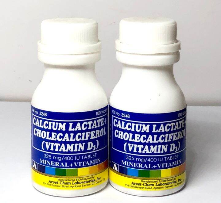 [AGRIVET] 2 BOTTLE VITAMIN D3 CALCIUM LACTATE FOR GAMEFOWL/ PARA SA ...