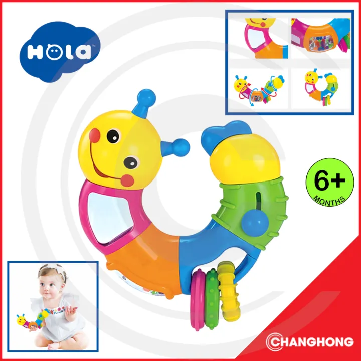 Hola | Twist 'n Turn Caterpillar Rattle | Lazada