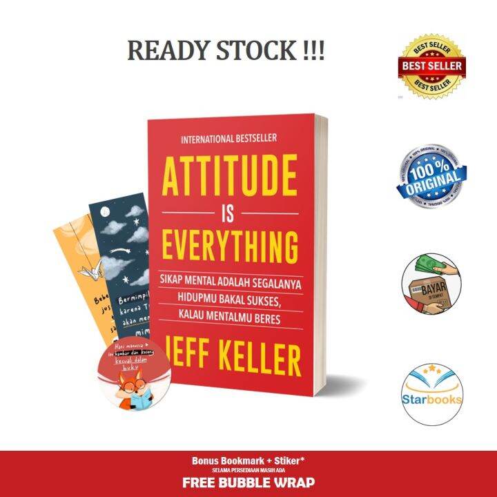 Renebook - Buku Attitude is Everything By Jeff Keller (Self Improvement ...