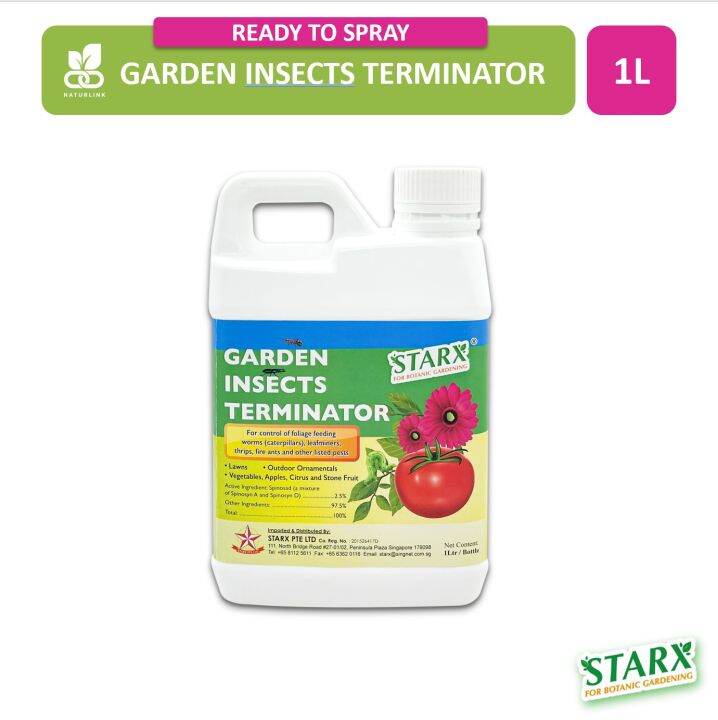 STARX Garden Insects Terminator (1L) - for control of worms and other ...