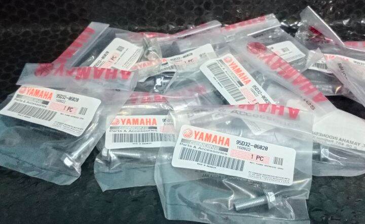 Genuine Yamaha Bolt, Flange Deep Recess Air Filter Elements 95D32-06020 ...