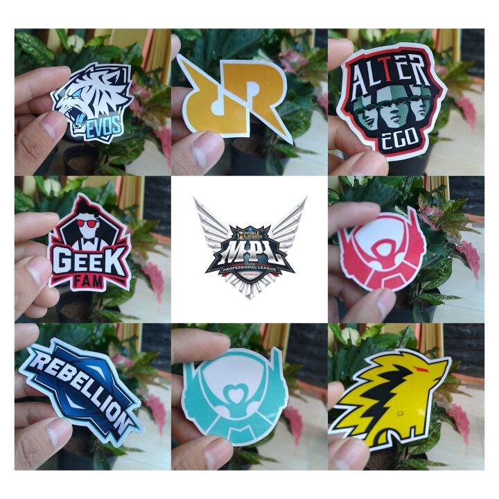 Stiker Tim Esport MPL Stiker Mobile Legends (Sticker GPX,EVOS, ALTER ...