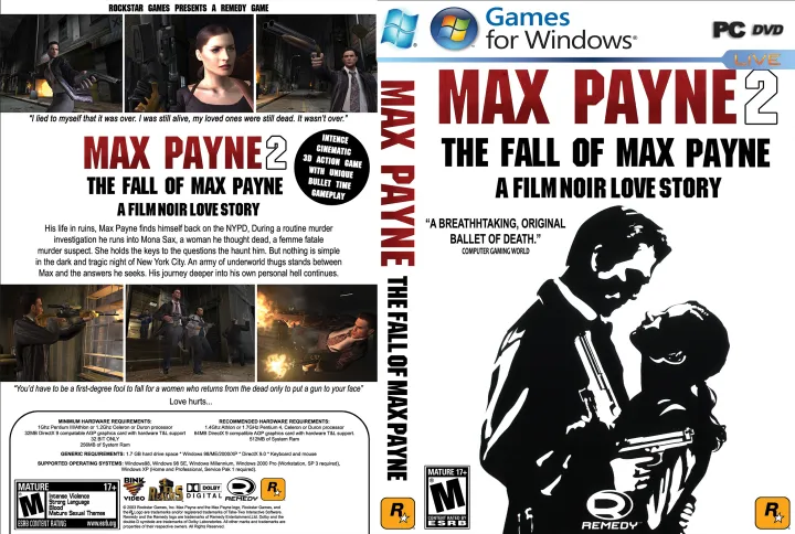 Max Payne 2: The Fall of Max Payne PC GAME [Offline INSTALLATION] | Lazada