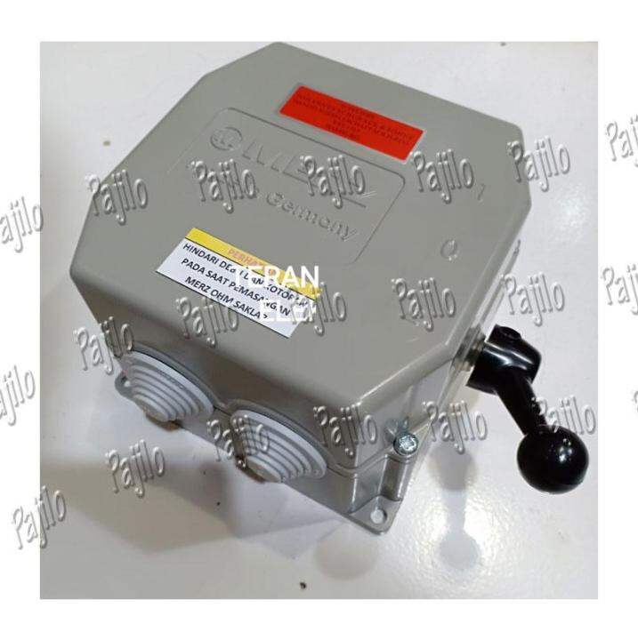 SAKLAR GENSET MERZ 4P 4POLE 40A COS CHANGE OVER SWITCH OHM SAKLAR MERZ ...