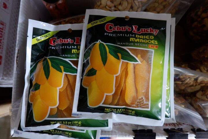 Cebu's Lucky Premium Dried Mangoes (100 GRAMS) | Lazada PH