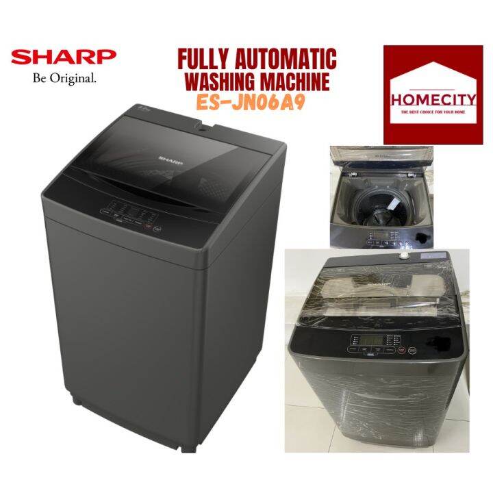 家用电器 干衣机 洗衣机 SHARP FULLY AUTOMATIC WASHING MACHINE ES-JN06A9 [6.0Kg ...