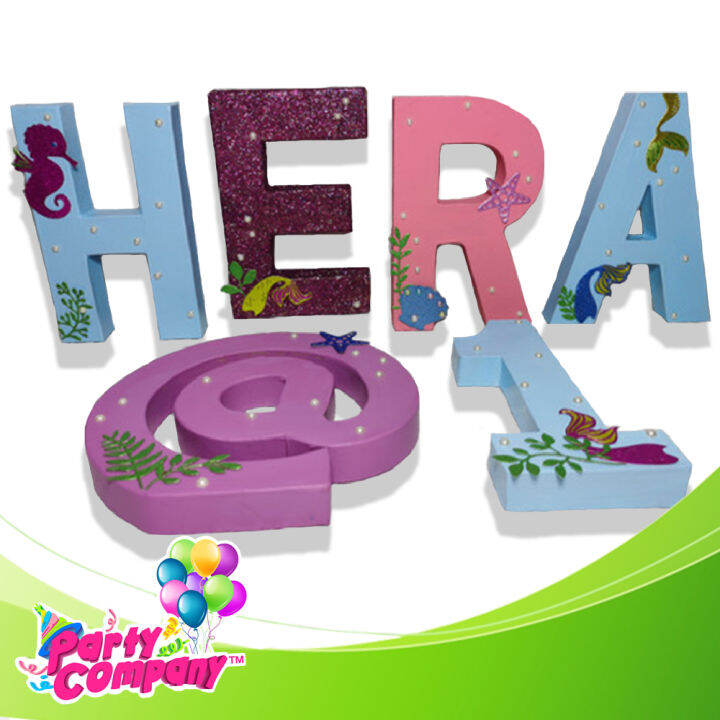 8 Inch Customize Letter Standee | Lazada PH