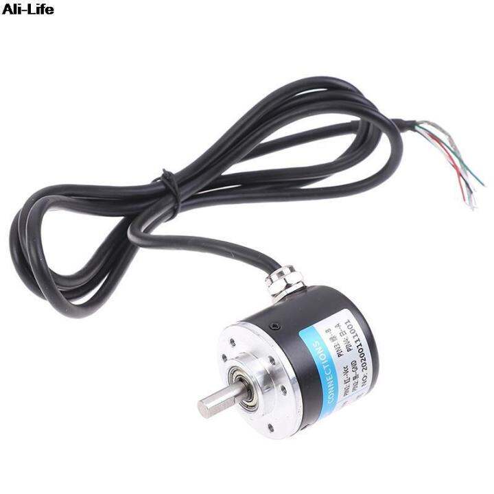 100/200/360/400/500/600P/R Encoder DC 5V-24V Encoder Incremental Rotary ...