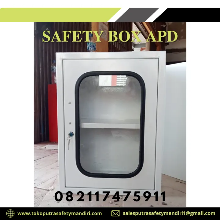 LEMARI SIMPAN ALAT KESELAMATAN DIRI REGU PEMADAM KEBAKARAN BOX APD ...