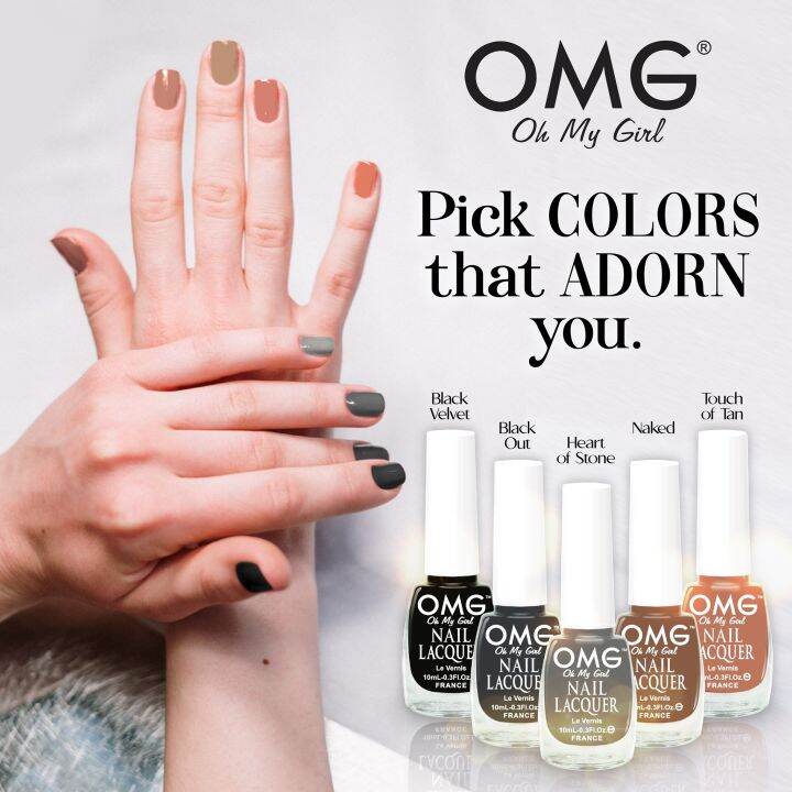 OMG Nail Polish Nail Lacquer 10ml | Lazada PH