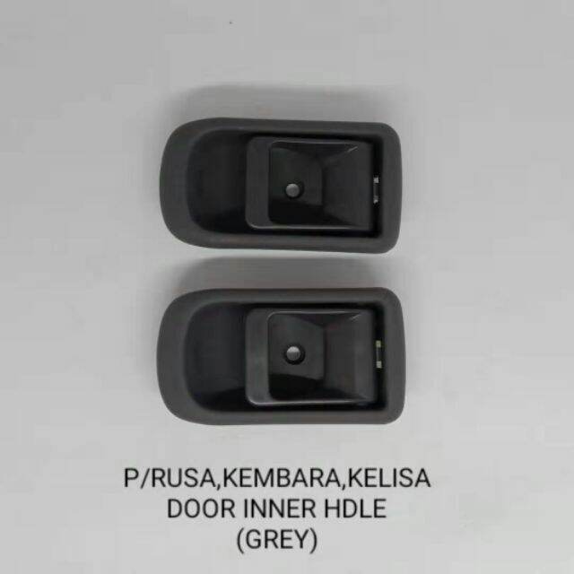 Perodua Rusa,Kembara,Kelisa Door Inner Handle (Grey)(Right side) | Lazada