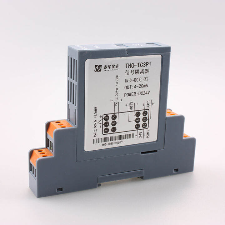 Thermal resistance pt100 temperature transmitter CU50 isolation converter to 4-20ma analog ...