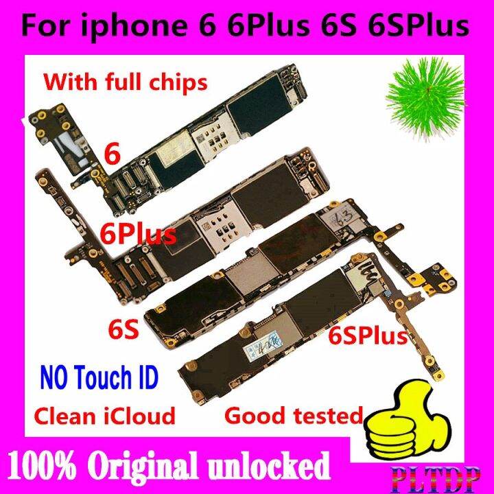 100％ Original Mainboard for iphone 6 6PLUS 6S 6SPlus Motherboard ...