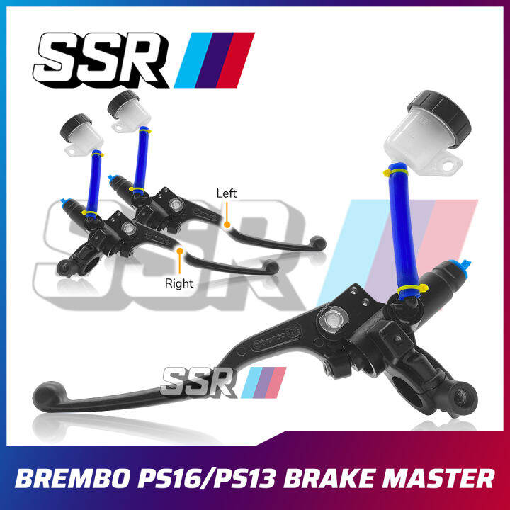 Brembo PS16 / PS13 Brake Master Set With Double Tank For NMAX / XMAX ...
