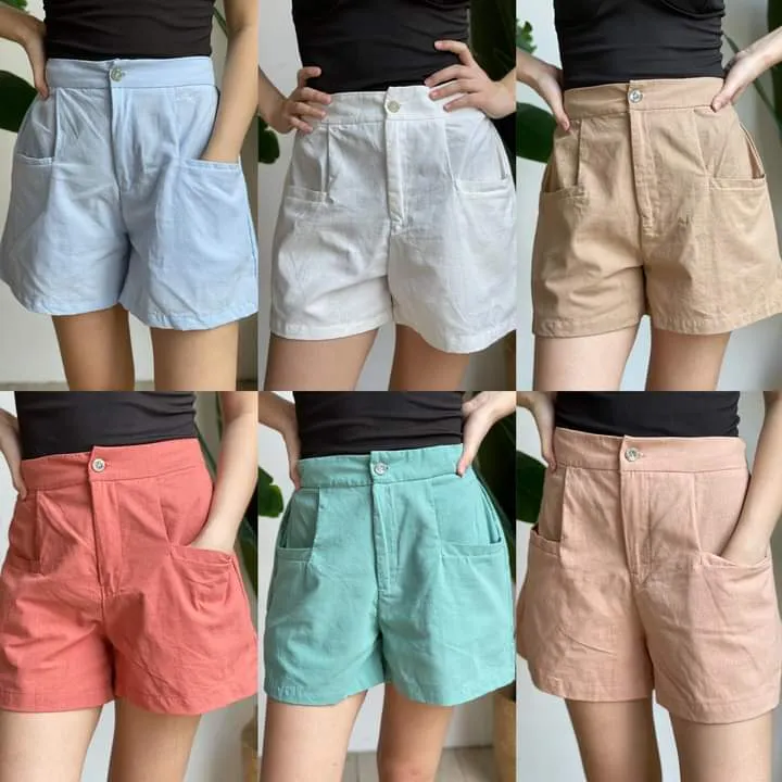 Nala garterized shorts | Lazada PH