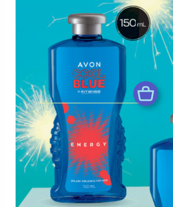 Cool Blue Energy By Avon Intense Splash Cologne 150 ML | Lazada PH