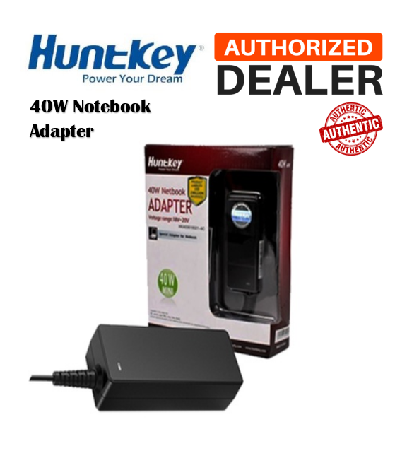 Huntkey 40w Universal Laptop Adapter ES Ultra Edition | Lazada PH
