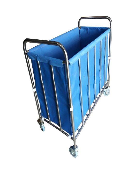 Trolley Linen Medis Klinik Rumah Sakit Industri Stainless Steel Dengan ...