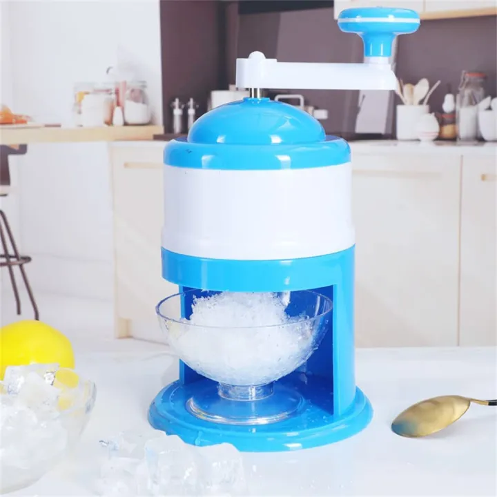 Manual Ice Crusher Portable Ice Maker with Stainless Steel Blade for ...