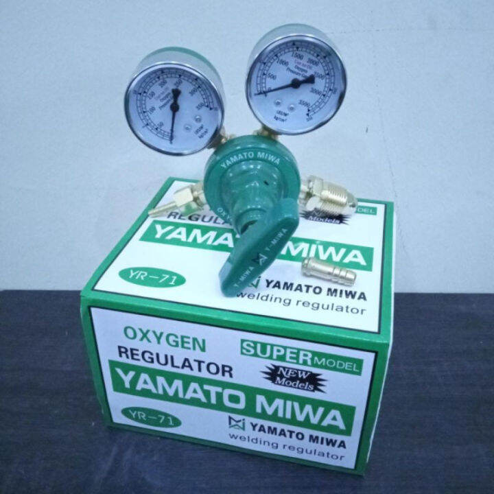 Regulator Las Oxygen YAMATO MIWA YR-71 Regulator Las Oksigen YAMATO YR-71 | Lazada Indonesia