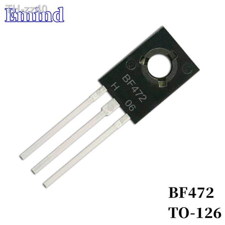 10/20Pcs BF472 DIP Transistor TO-126 Type PNP Bipolar Amplifier ...