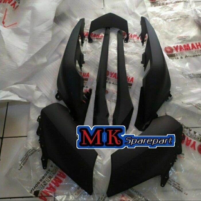 PAKET FULL BODY HALUS XMAX X-MAX HITAM DOFF ASLI ORIGINAL YAMAHA ...