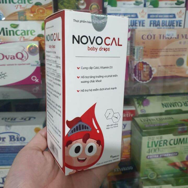 Novocal Baby Drops 150ml – Calci sữa nhỏ giọt của Novopharm | Lazada.vn