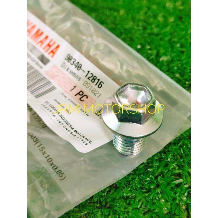 R10 B65 90340-12816 drain plug straight screw NMAX / AEROX / M3 / MSI 125 / MIO I 125 | Lazada PH