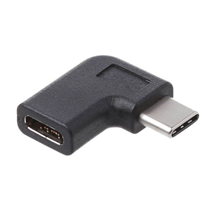 90 Degree Right Angle USB 3.1 Type C Male To Female USB-C Converter ...