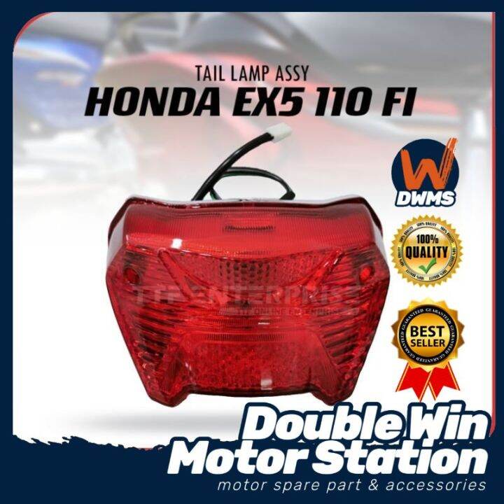 HONDA EX5 110-FI TAIL LAMP ASSY (RED) EX5 DREAM 110 FI EX5110FI | Lazada
